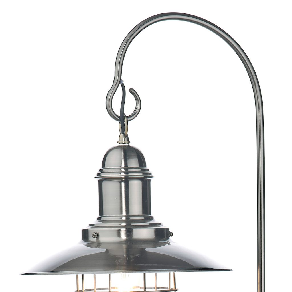 Terrace Floor Lamp Antique Chrome Nottingham • Dayclear Lighting