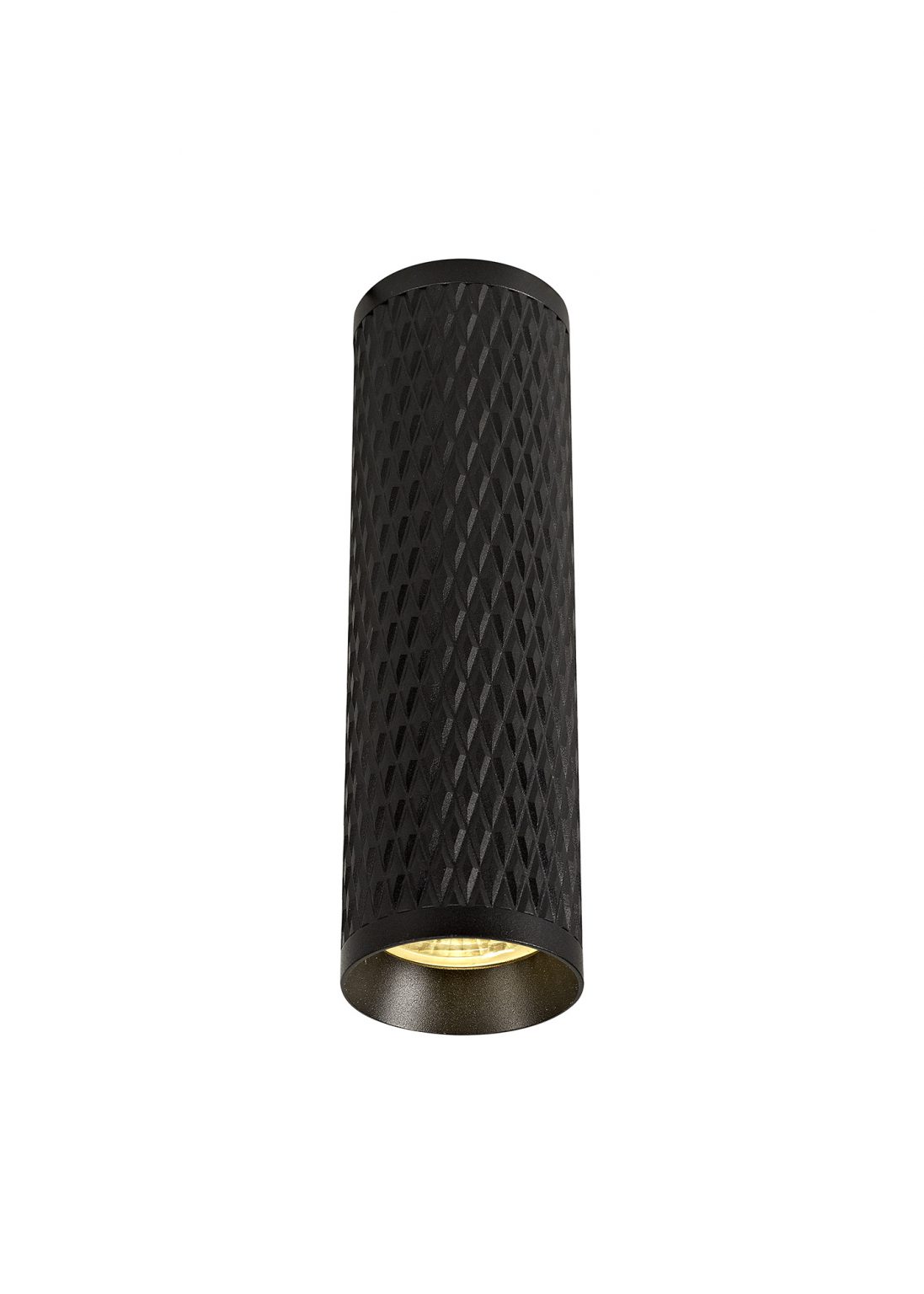 NIEVE 20cm Surface Mounted Ceiling Light, 1 x GU10, Sand Black ...